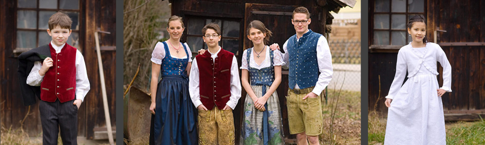 Trachten für Kinder: Zur Kommunion, Firmung, Konfirmation + Wiesn